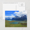 patagonia lago postcard | Zazzle
