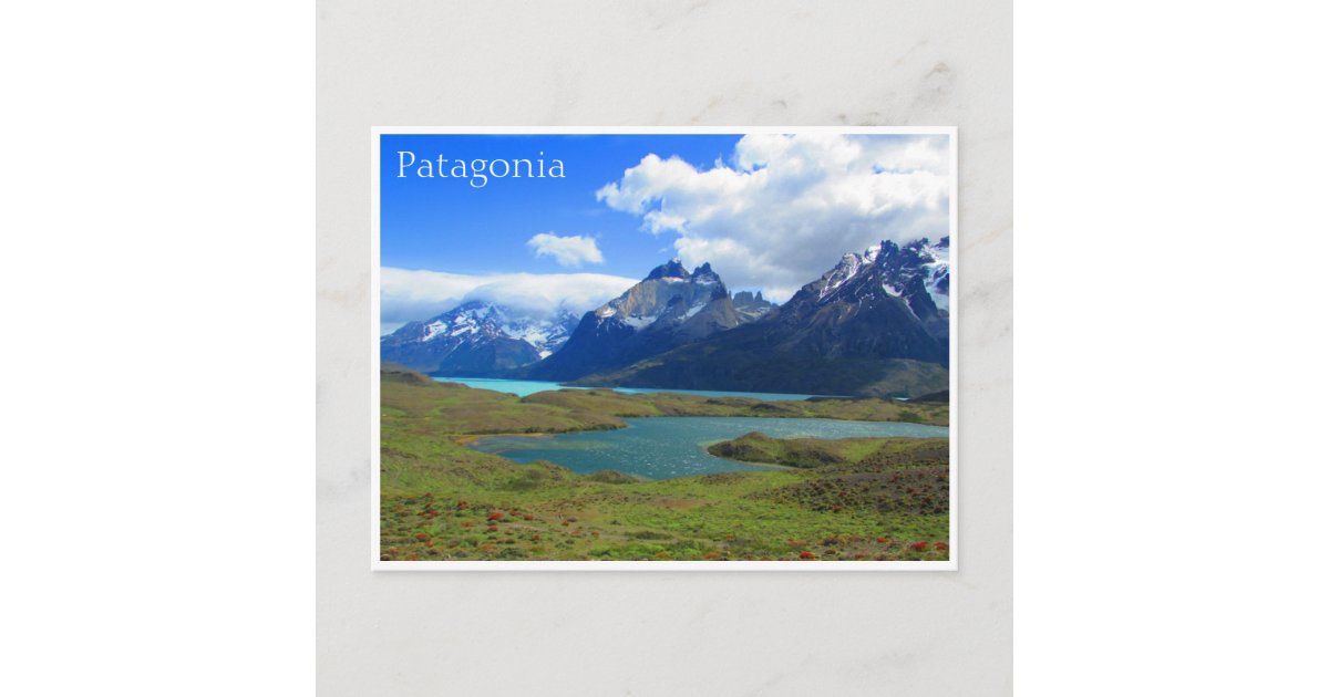patagonia lago postcard | Zazzle