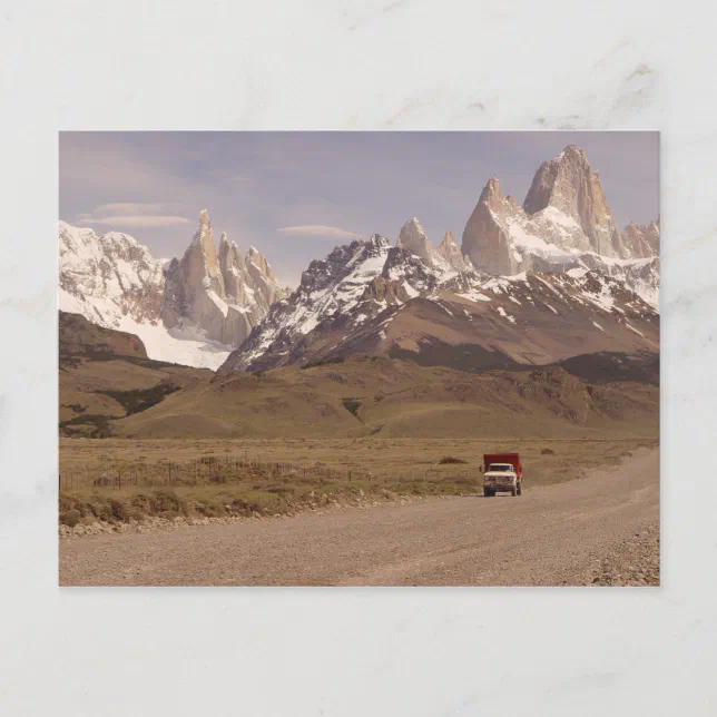 Patagonia, way to El Chaltén Postcard | Zazzle