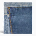 Patched Denim Binder | Zazzle