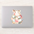 Patchwork Hamster Sticker | Zazzle