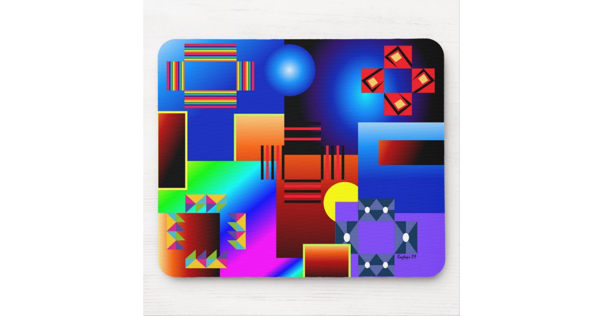 Patchwork Mouse Pad | Zazzle
