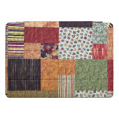 patchwork quilt pattern iPad pro cover | Zazzle