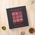Patchwork Quilt Personalized Project 3 Ring Binder | Zazzle