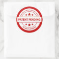 Patent Pending Sticker | Zazzle