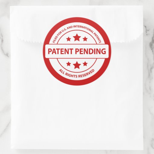 Patent Pending Sticker | Zazzle