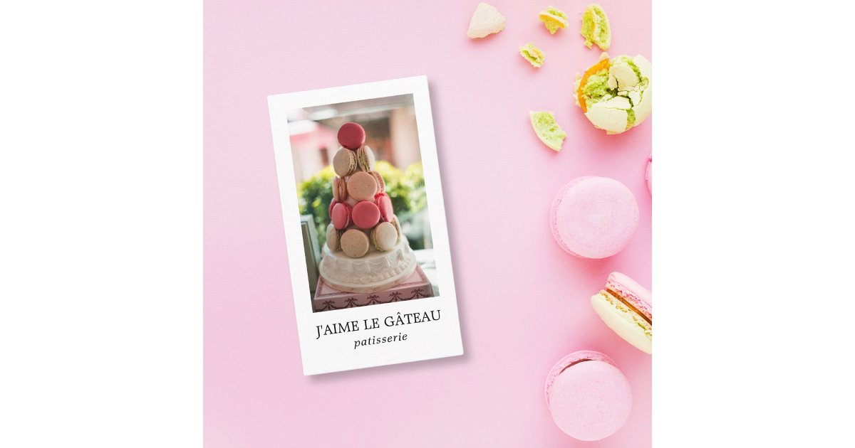 Patisserie / Bakery Business Card | Zazzle