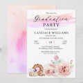 Patisserie Culinary School Graduation Party Invitation | Zazzle