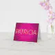 Patricia name in glowing neon lights card | Zazzle