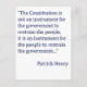 Patrick Henry Constitution Quote Postcard | Zazzle
