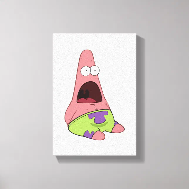 Patrick Star Canvas Picture | Zazzle