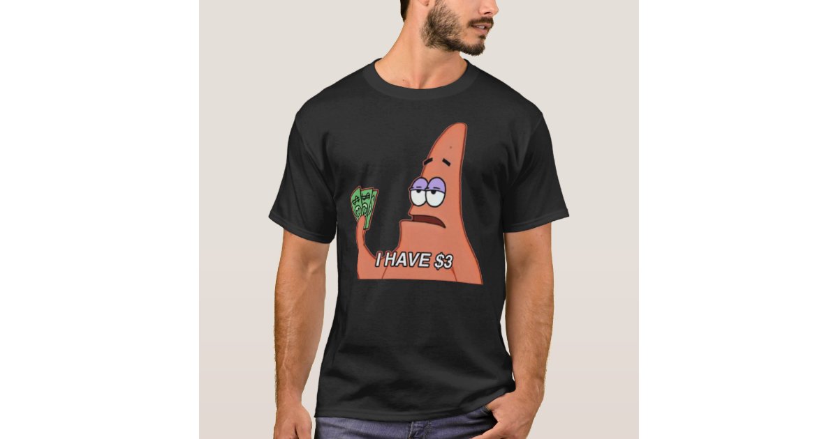 patrick star meme Sticker T-Shirt | Zazzle