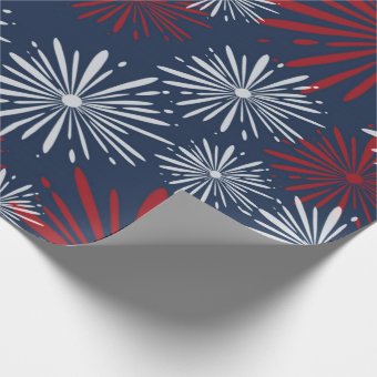 Patriot Fireworks Wrapping Paper | Zazzle