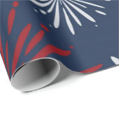 Patriot Fireworks Wrapping Paper | Zazzle