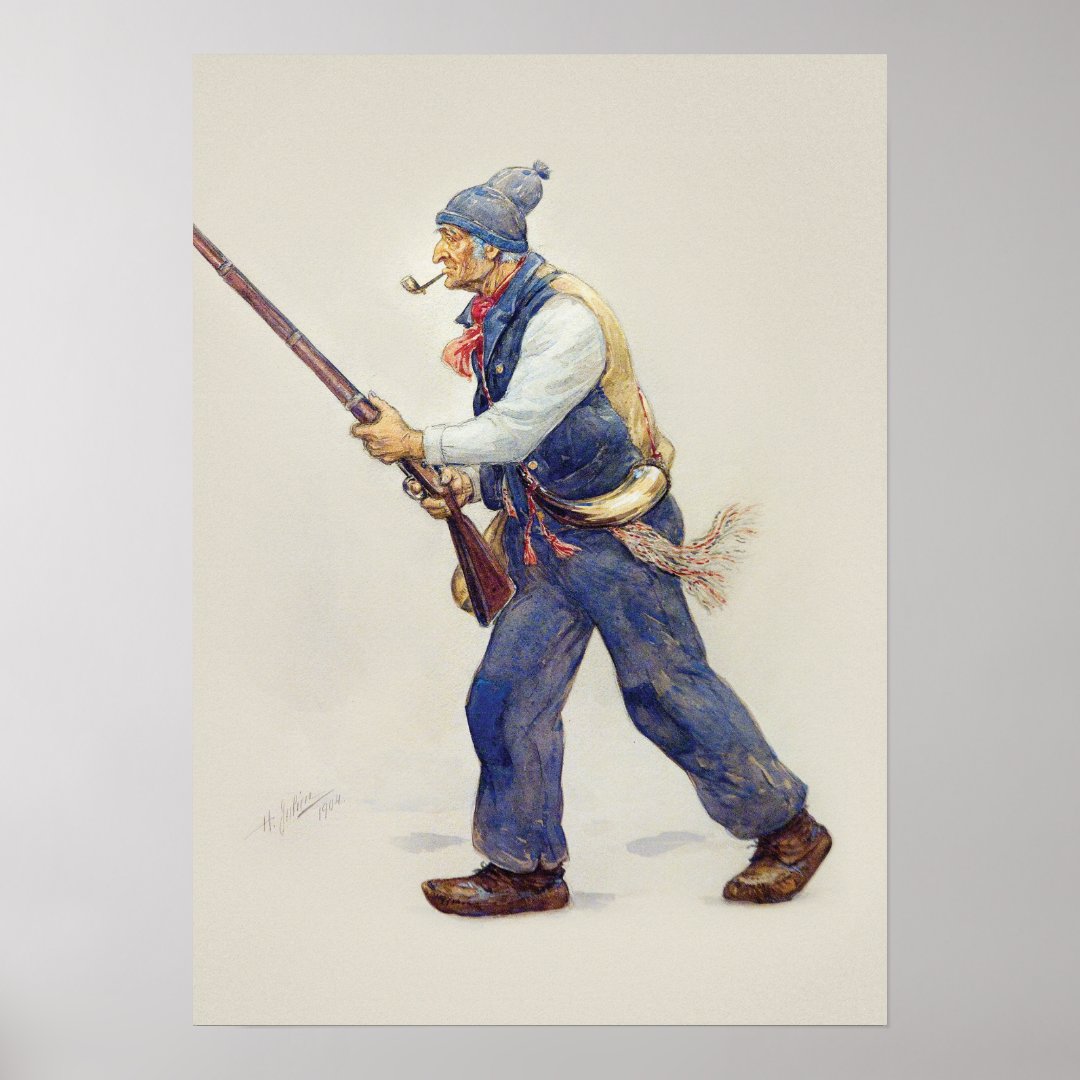 Patriot Quebec Rebellion 1837-1838 Henri Julien Poster | Zazzle
