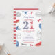 Patriotic 21st Birthday Party, turning twenty one Invitation | Zazzle
