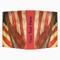 Patriotic American Flag Binder | Zazzle