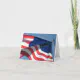 Patriotic American Flag Note Card | Zazzle