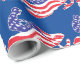 Patriotic American Flag Snowmobile Wrapping Paper | Zazzle