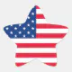 Patriotic American Flag Star Stickers | Zazzle