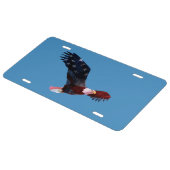 Patriotic Bald Eagle License Plate | Zazzle
