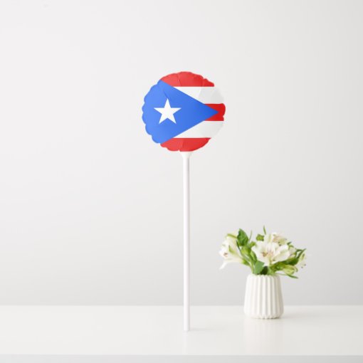 Patriotic balloon with flag of Puerto Rico, USA | Zazzle