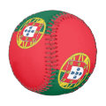 Patriotic baseball with flag of Portugal | Zazzle