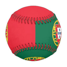 Patriotic baseball with flag of Portugal | Zazzle