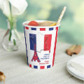 Patriotic BASTILLE DAY French Flag Paper Cups | Zazzle