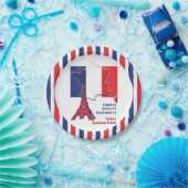 Patriotic BASTILLE DAY French Flag Paper Plates | Zazzle