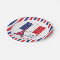 Patriotic BASTILLE DAY French Flag Paper Plates | Zazzle