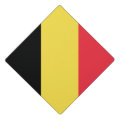 Patriotic Belgian Flag Graduation Cap Topper | Zazzle