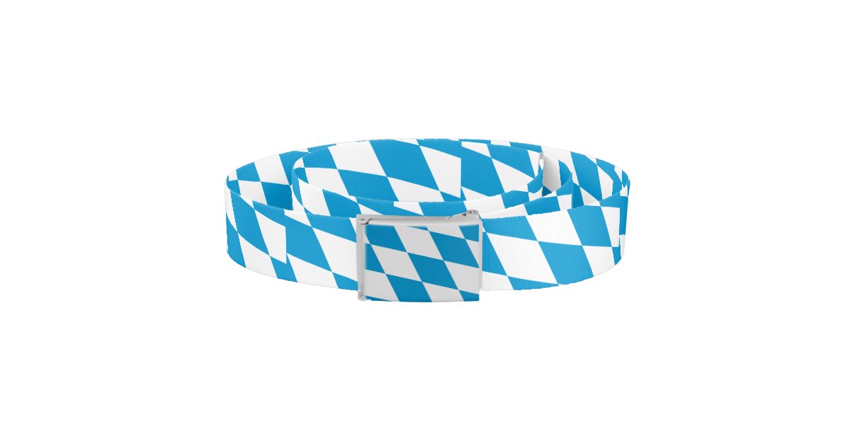 Patriotic Belt with flag of Bavaria | Zazzle