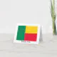 Patriotic Benin Flag Thank You Card | Zazzle