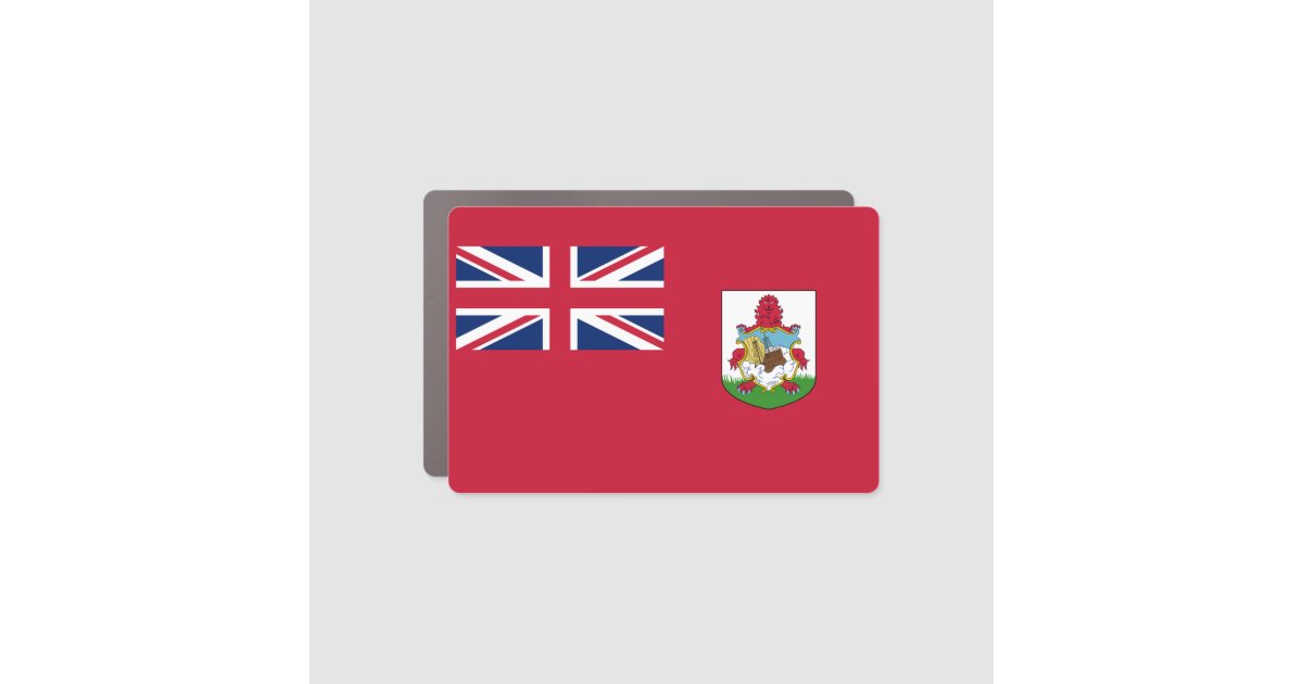 Patriotic Bermuda Flag Car Magnet | Zazzle