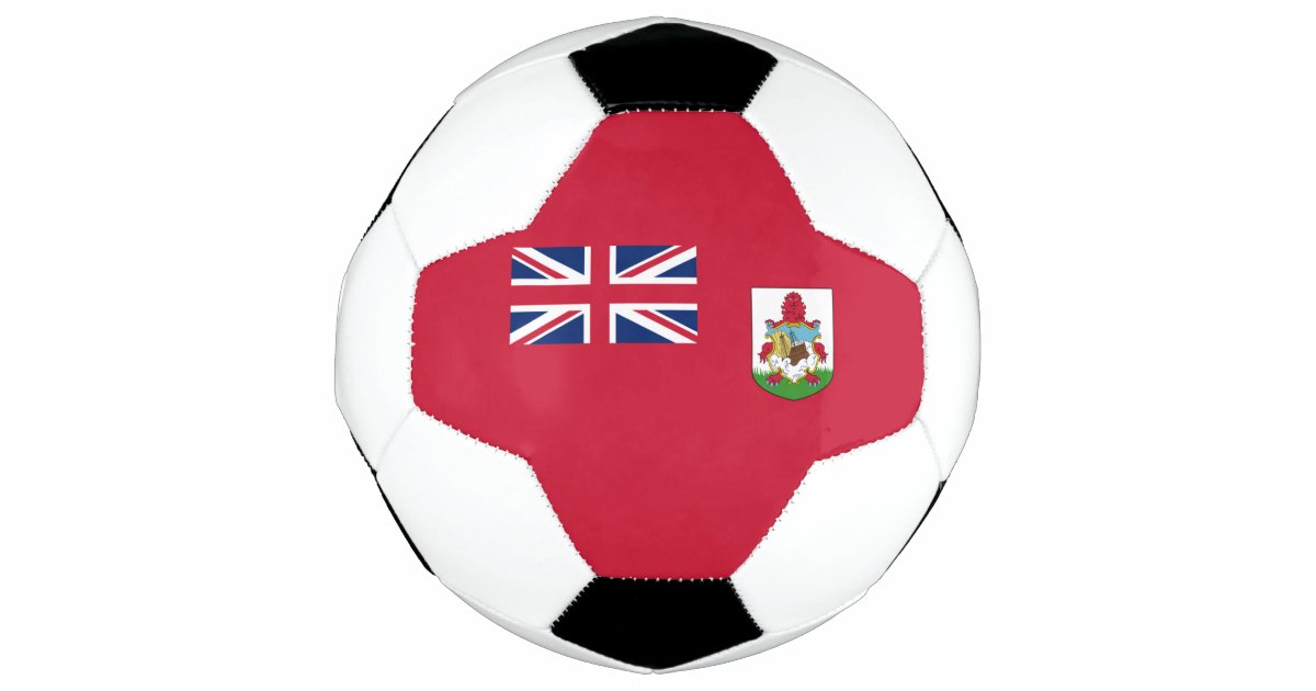 Patriotic Bermuda Flag Soccer Ball | Zazzle