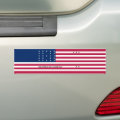 Patriotic Bikini Atoll Flag Bumper Sticker | Zazzle