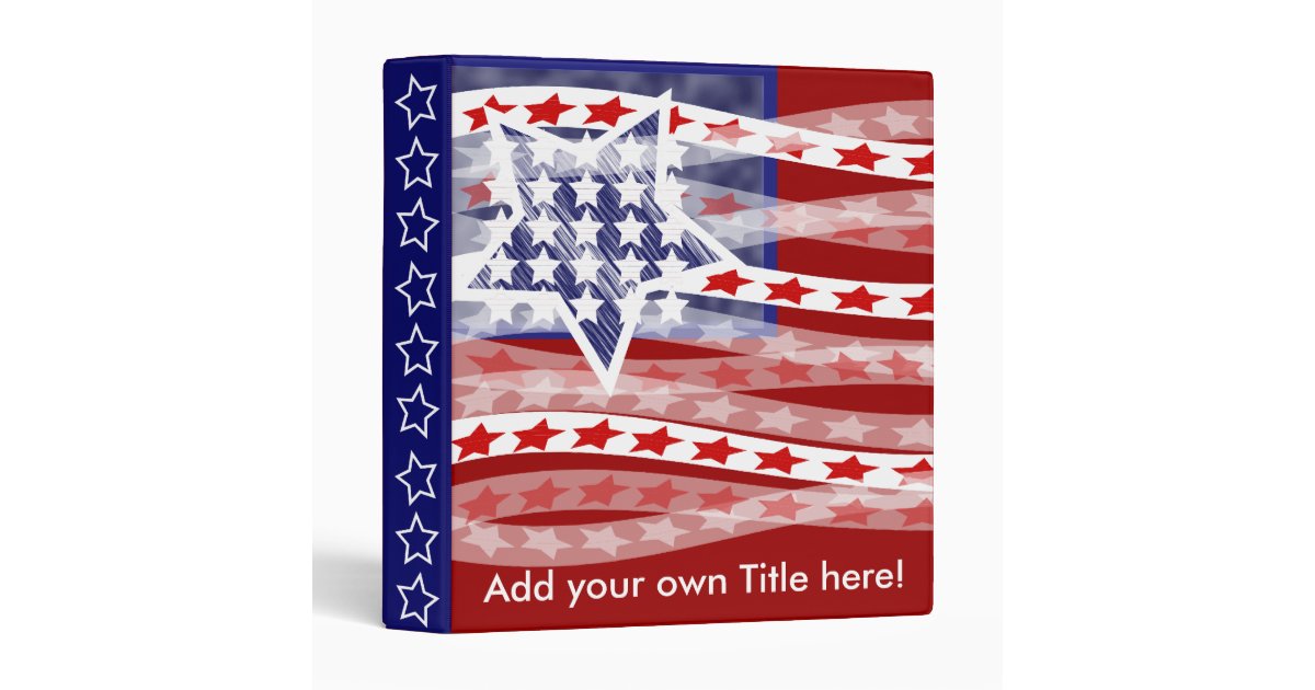Patriotic Binder | Zazzle