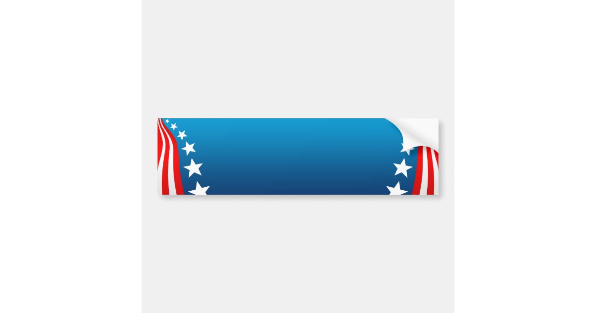 Patriotic Bumper Sticker | Zazzle