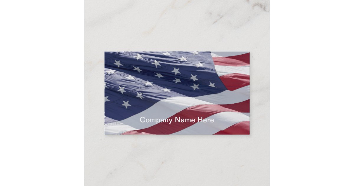 Patriotic Business Cards | Zazzle