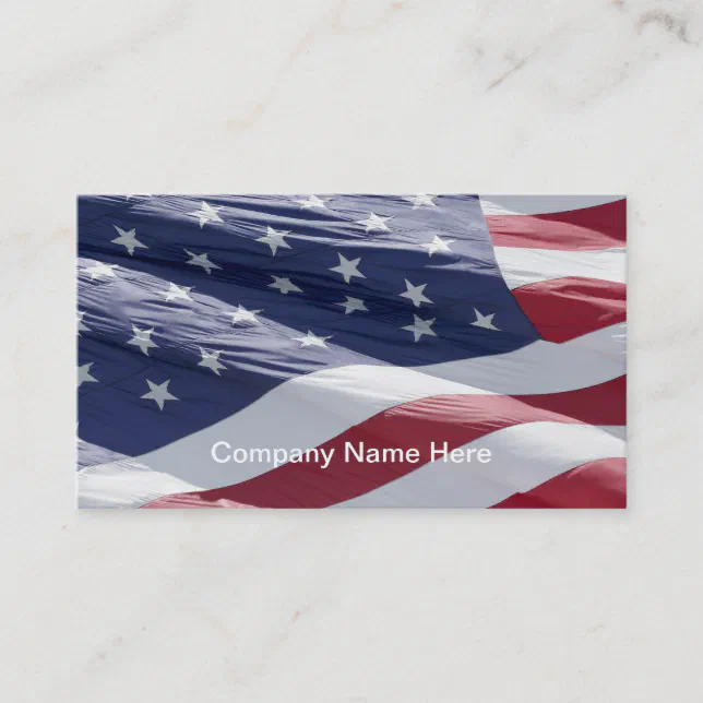 Patriotic Business Cards | Zazzle