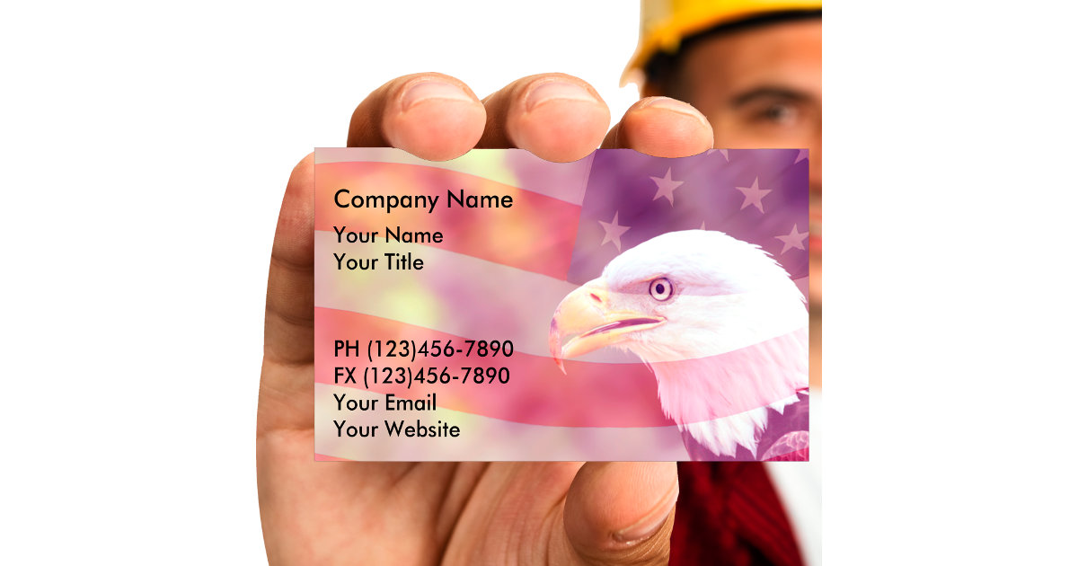 Patriotic Business Cards Background | Zazzle