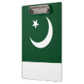 Patriotic Clipboard with flag of Pakistan | Zazzle