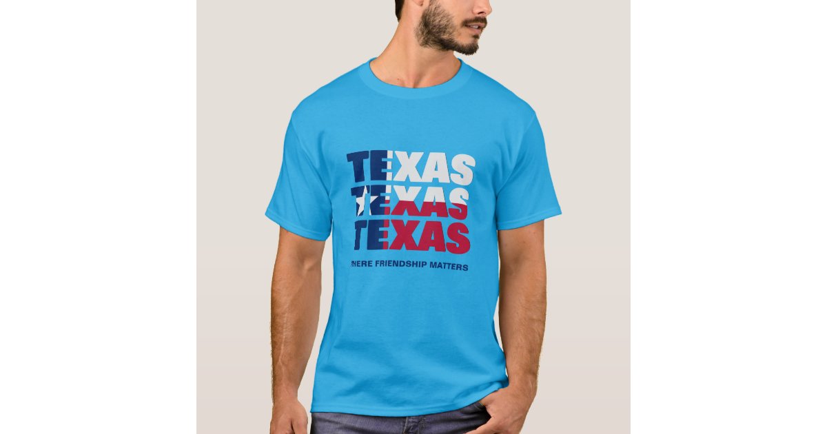 Patriotic Custom TEXAS FLAG T-Shirt | Zazzle