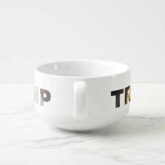 Patriotic Donald Trump Soup Bowl | Zazzle
