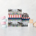 Patriotic Eagle Christmas Lights Wrapping Paper | Zazzle