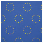 European Union flag pattern DIY fabric textile | Zazzle