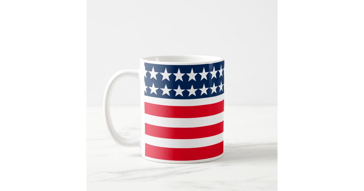 Patriotic Flag Mug | Zazzle