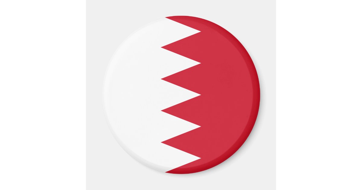Patriotic Flag of Bahrain Magnet | Zazzle