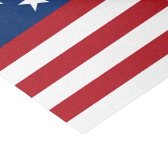 Patriotic flag patternparty tissue paper | Zazzle